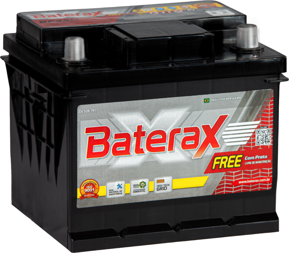 Bateria Automotiva Baterax BF45D - 45ah - Curitiba